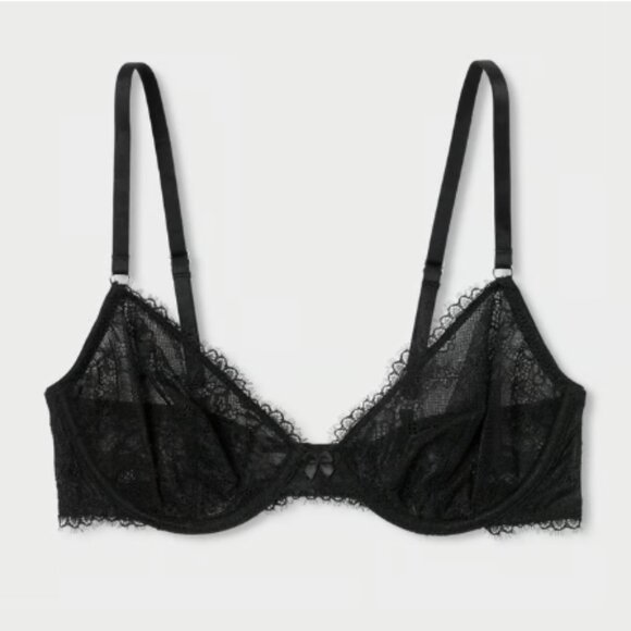 Auden | Intimates & Sleepwear | Auden Lace Unlined Comfort Wire Demi ...